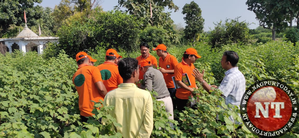 IPM Excursion: Trainees Gain Hands-On AESA Experience in Kalmeshwar