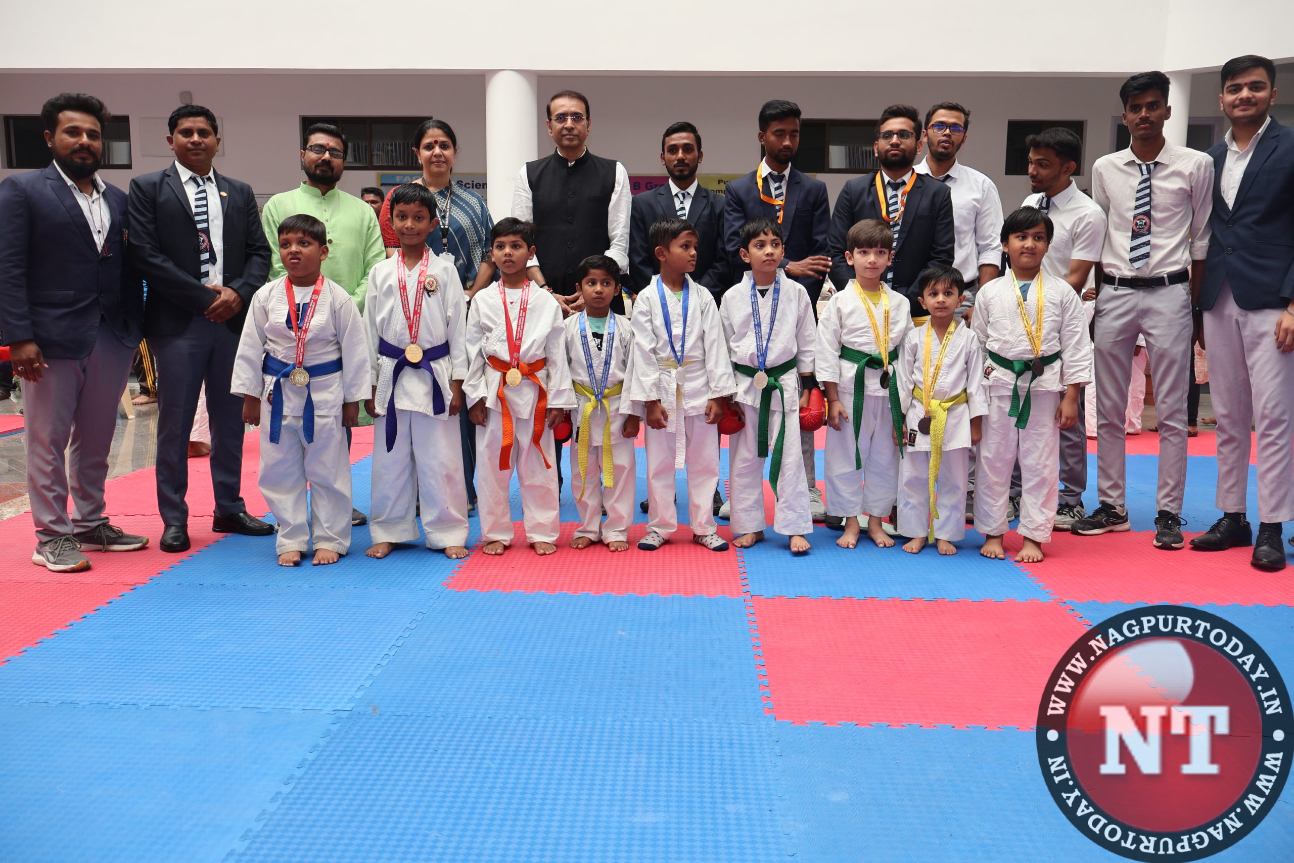 DPS mihan hosts karate superstars an open house karate tournament