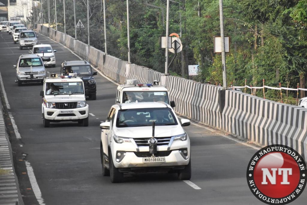 VVIP के दौरे से नागपुर के प्रमुख हिस्सों का सौंदर्यीकरण, कुछ इलाकों में ...