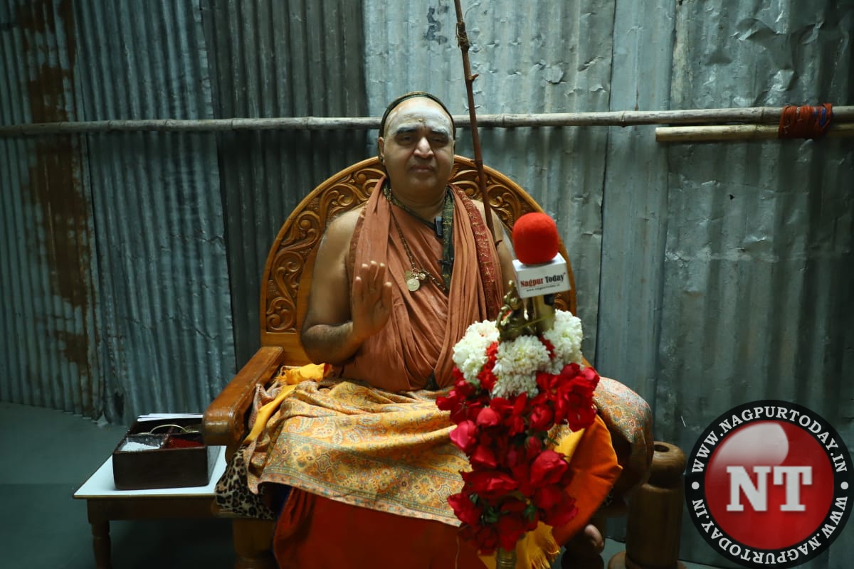 Shankaracharya of Kanchi in Nagpur