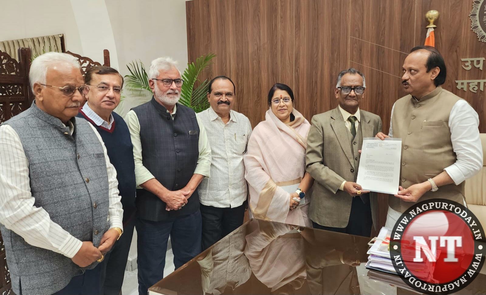 CAIT Leaders from Nagpur Hold Fruitful Meeting with Deputy Chief ...