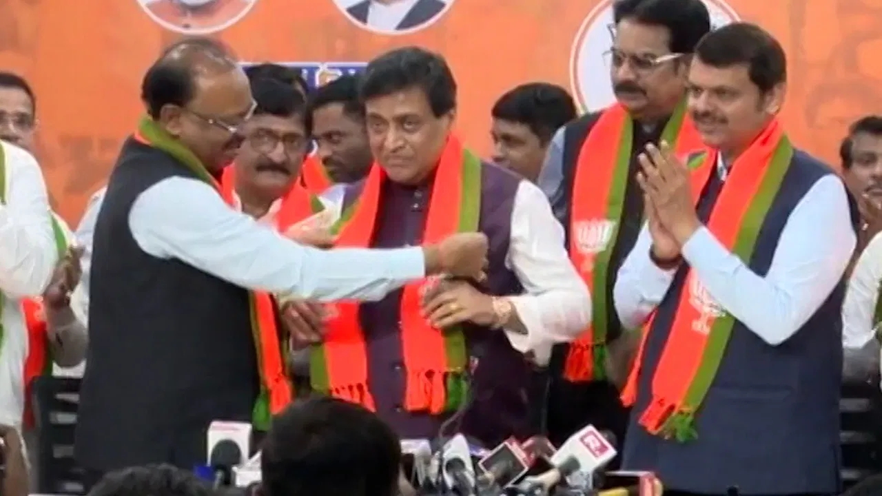 Ex-Maha CM Ashok Chavan joins BJP, calls its start of new journey