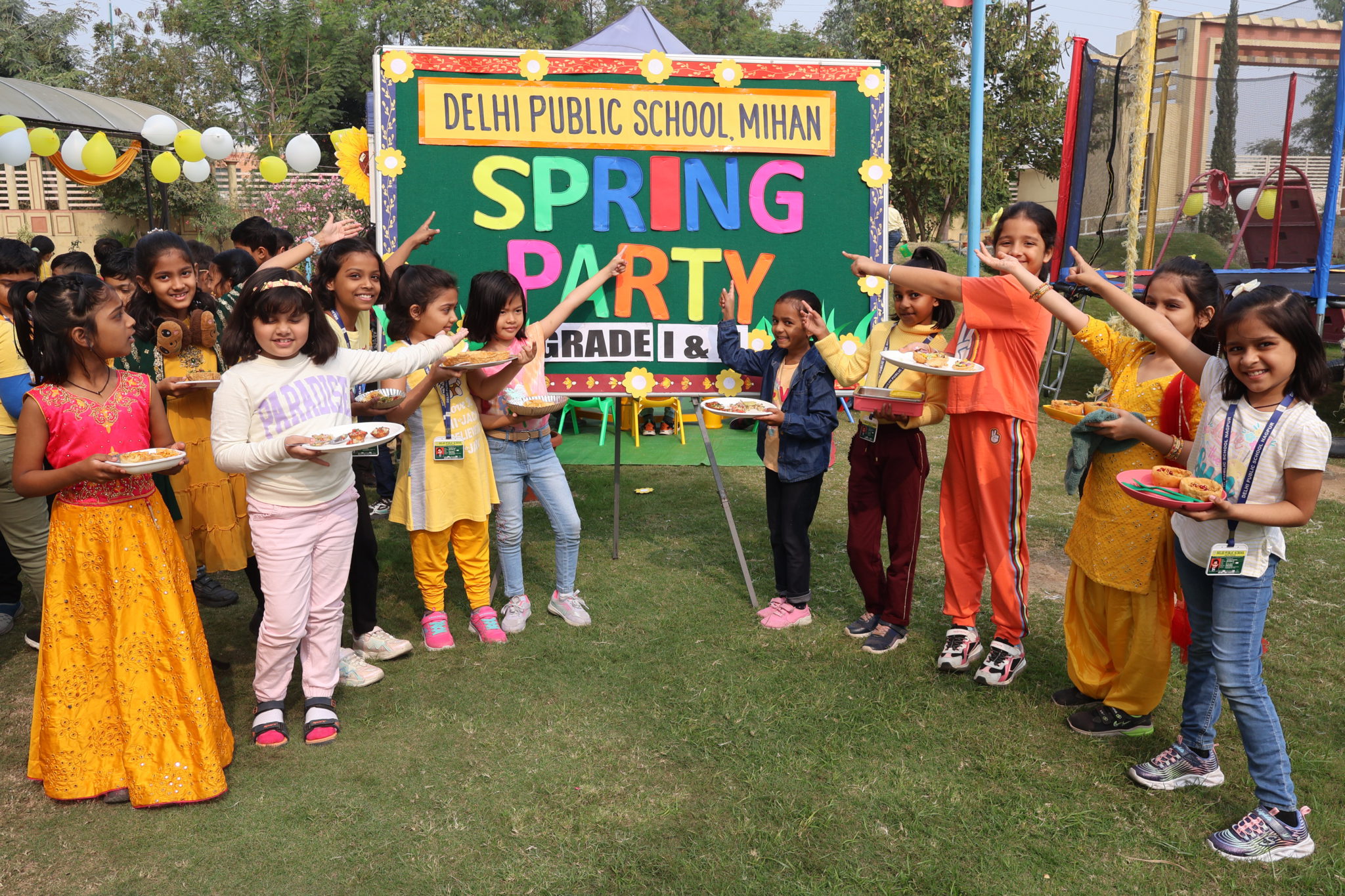 Delhi Public School, MIHAN organised a Spring Picnic for Grade I and II