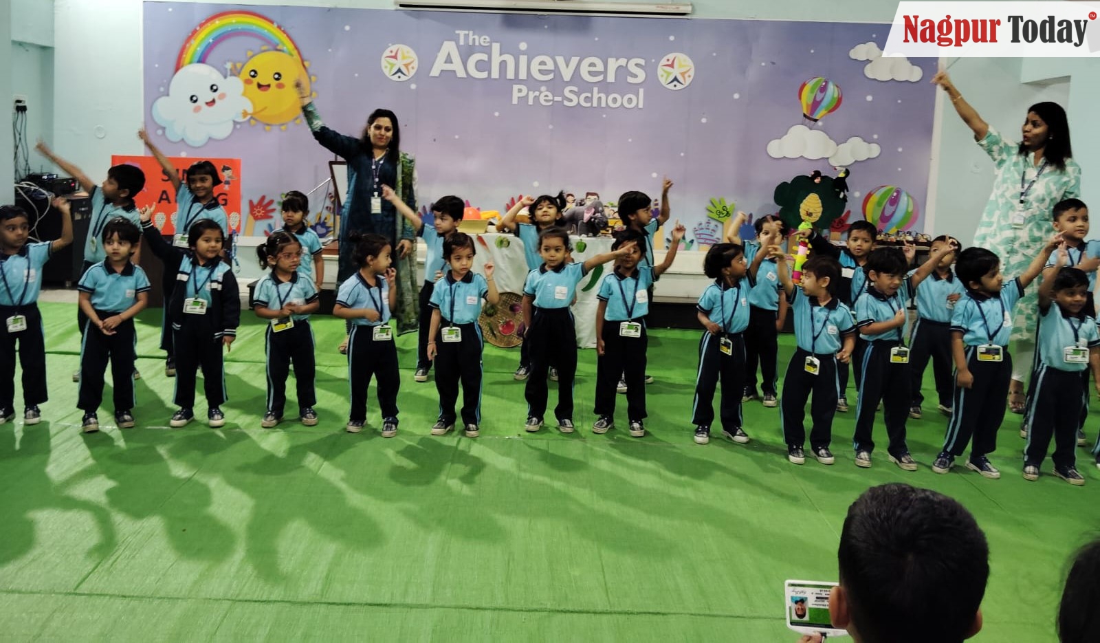 The Achievers PreSchool conducted a Sing along session for Play group ...