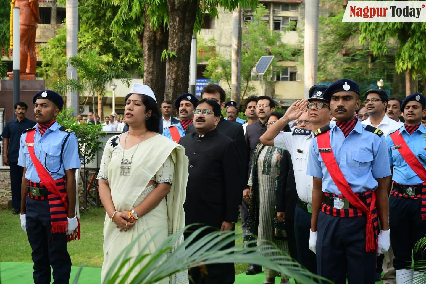 NMC Commemorates Maharashtra Day with Flag Hoisting Ceremony