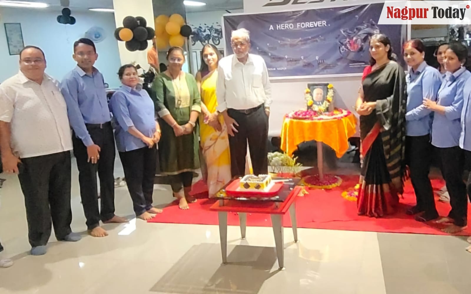 Aditya Hero celebrates one year of the centennial of Chairman Emeritus ...