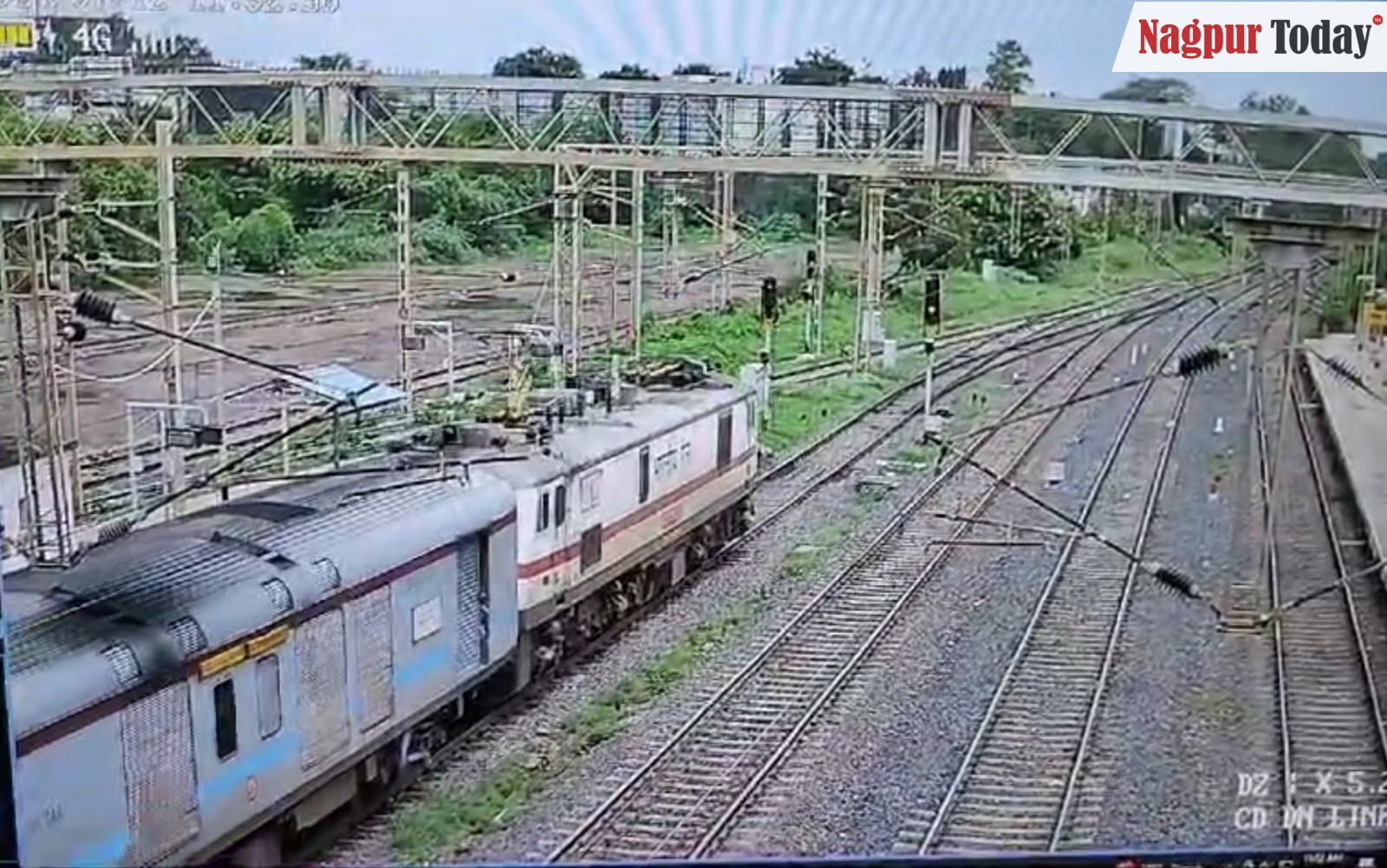 CR’s Nagpur Divn installs solar cameras on FoBs to enhance train monitoring