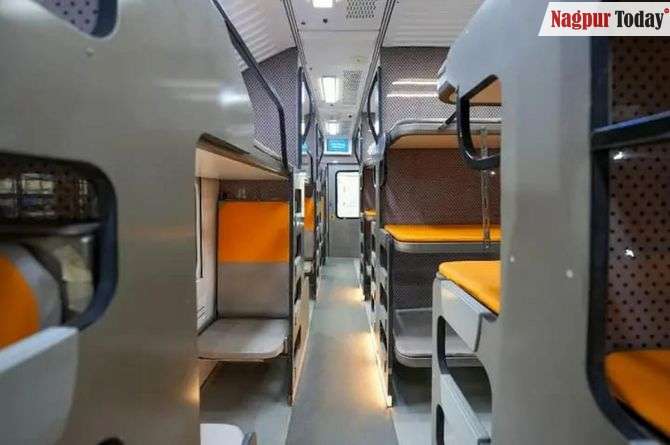 First Look: Vande Bharat sleeper coach