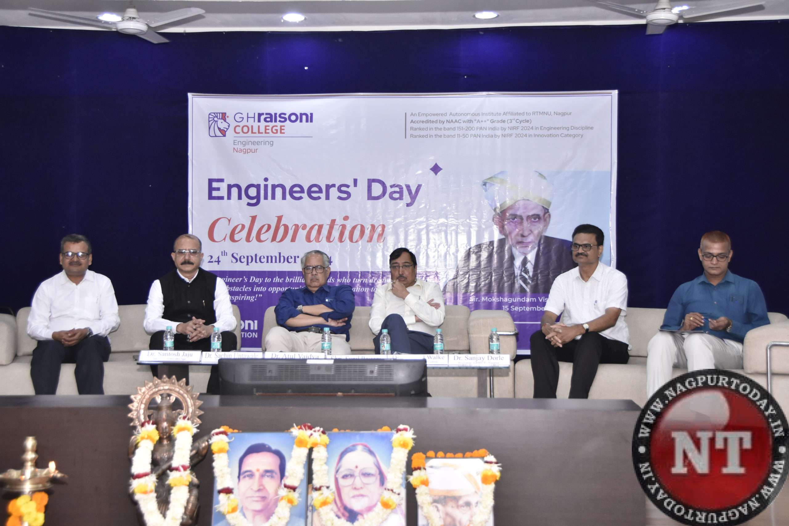G H Raisoni College of Engineering (GHRCE), Nagpur Celebrates Engineer ...