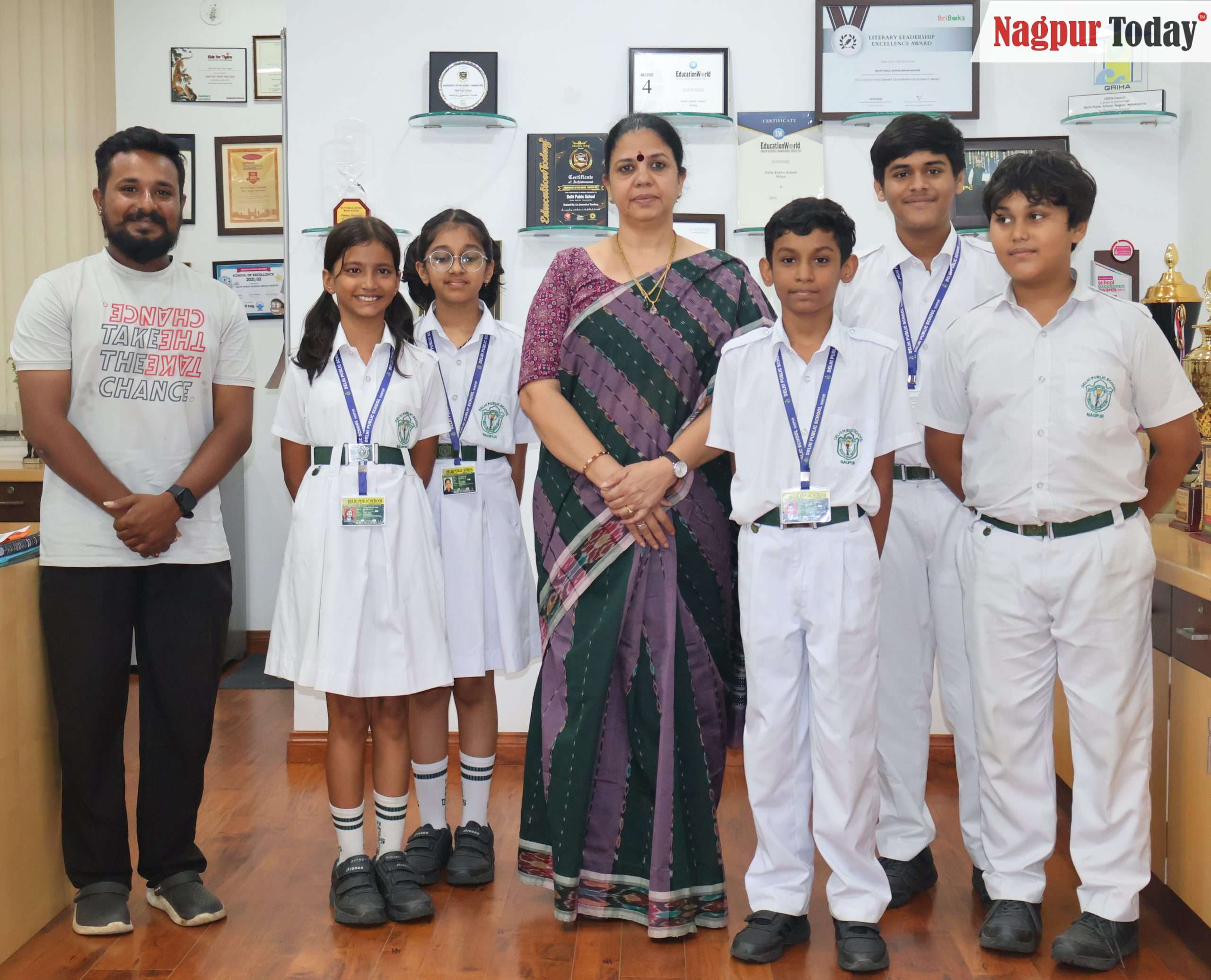 DPS MIHAN Karatekas Achieve Berth at the District Level