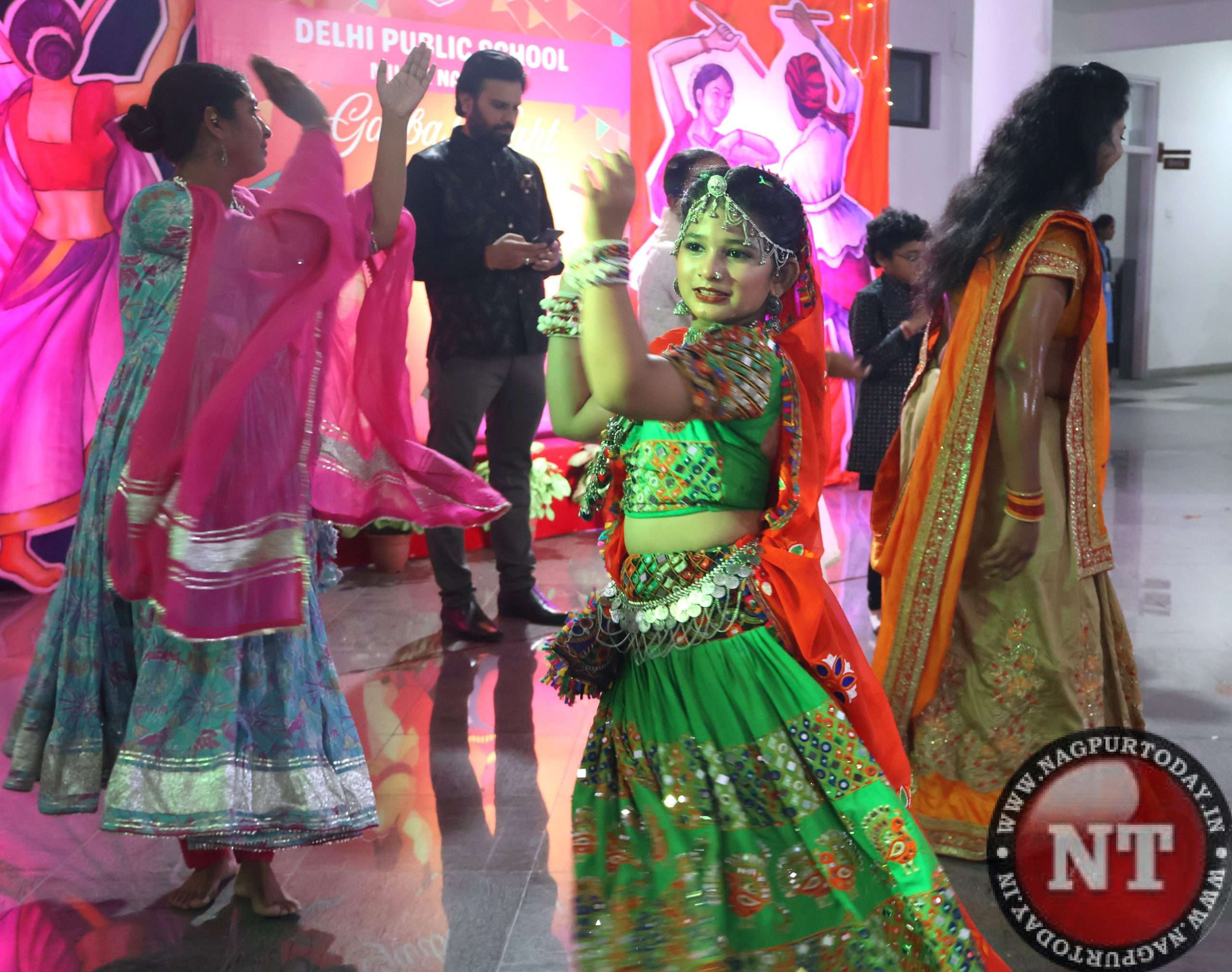 Garba Night Celebration at DPS MIHAN