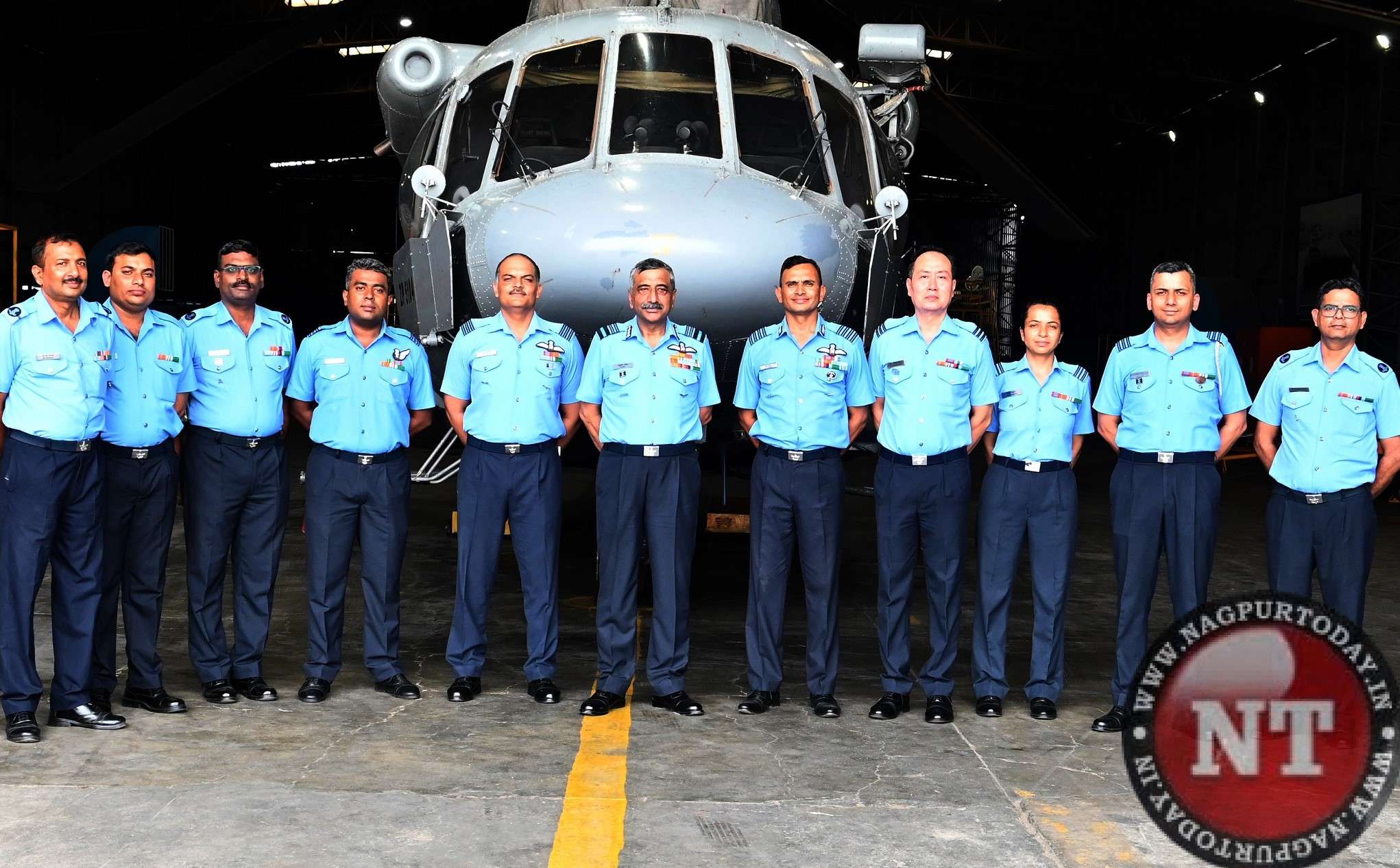 Central Air Command AOC-in-C visits Air Force Station Sonegaon