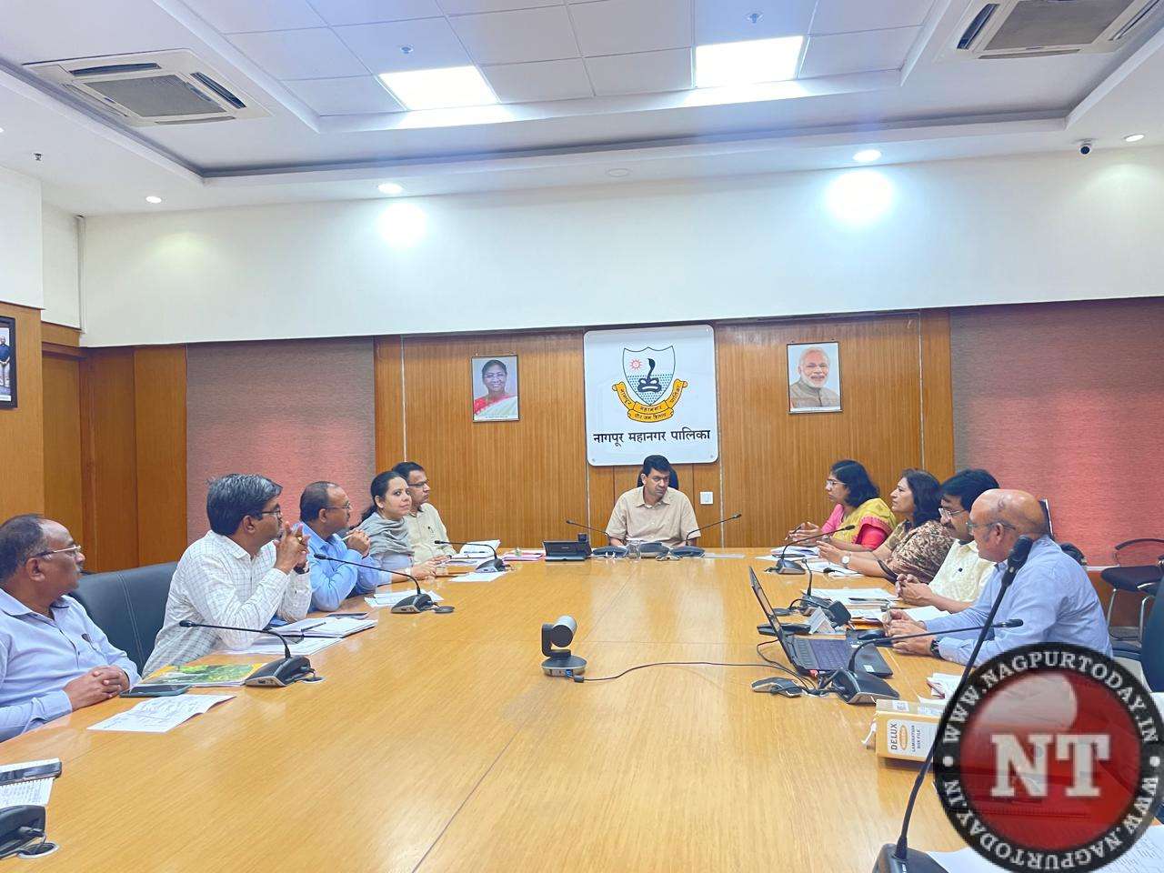 NMC chief reviews arrangements for Dhammachakra Pravartan Din at ...