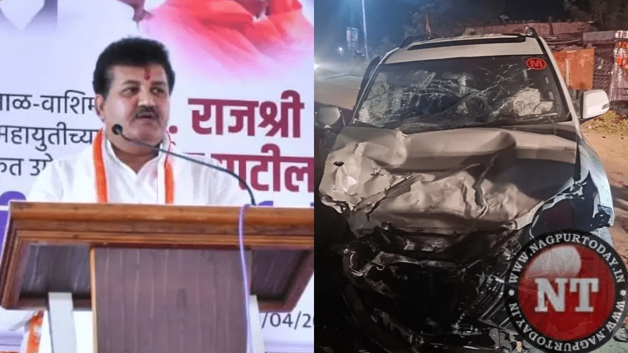 Maha Minister Sanjay Rathod’s car meets with major mishap in Yavatmal