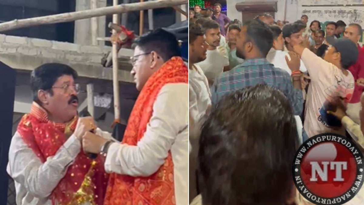 Supporters of Congress and Narendra Jichkar Clash, Physical Altercation ...