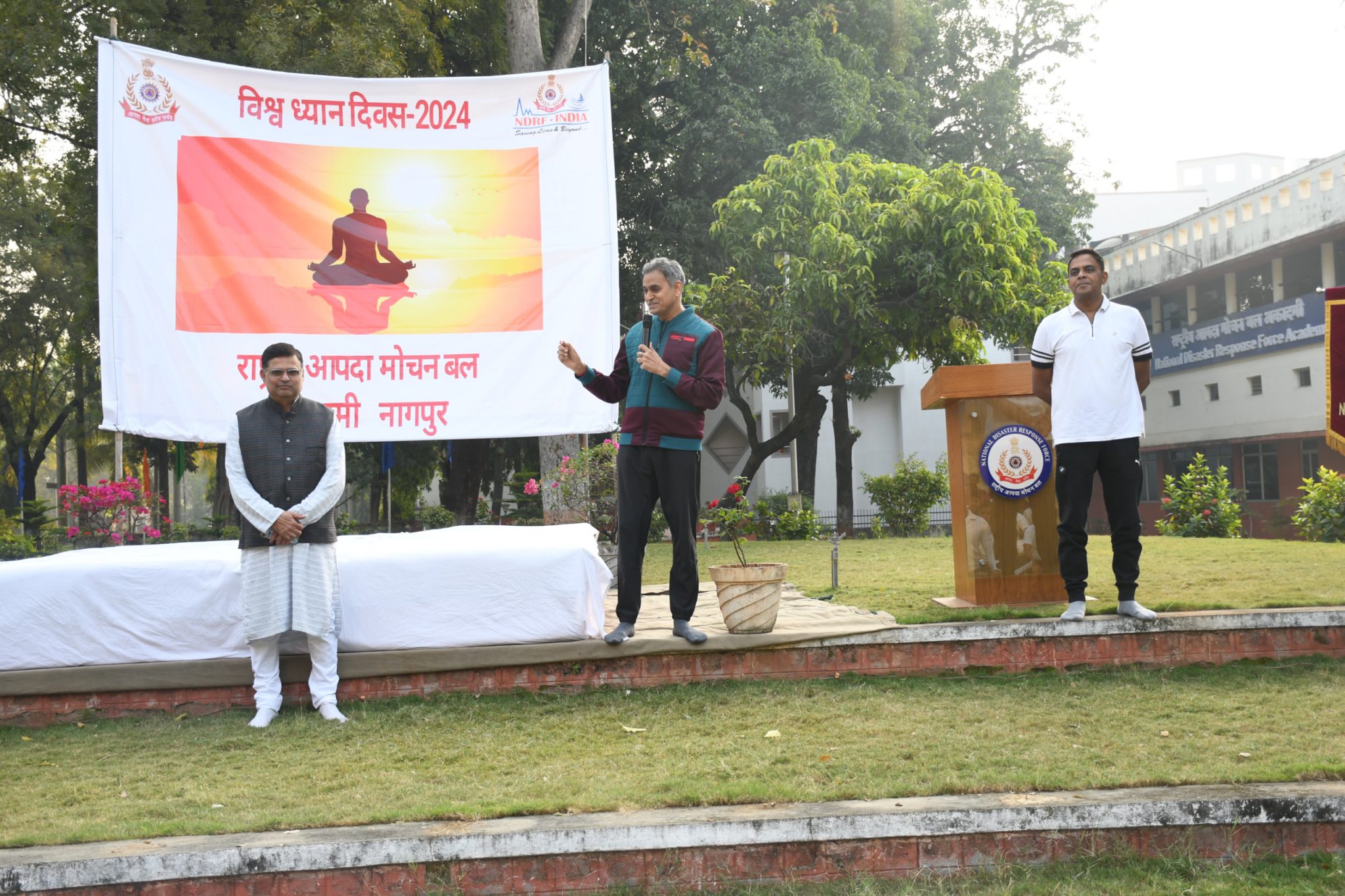 NDRF Academy launches pioneering meditation program for disaster ...