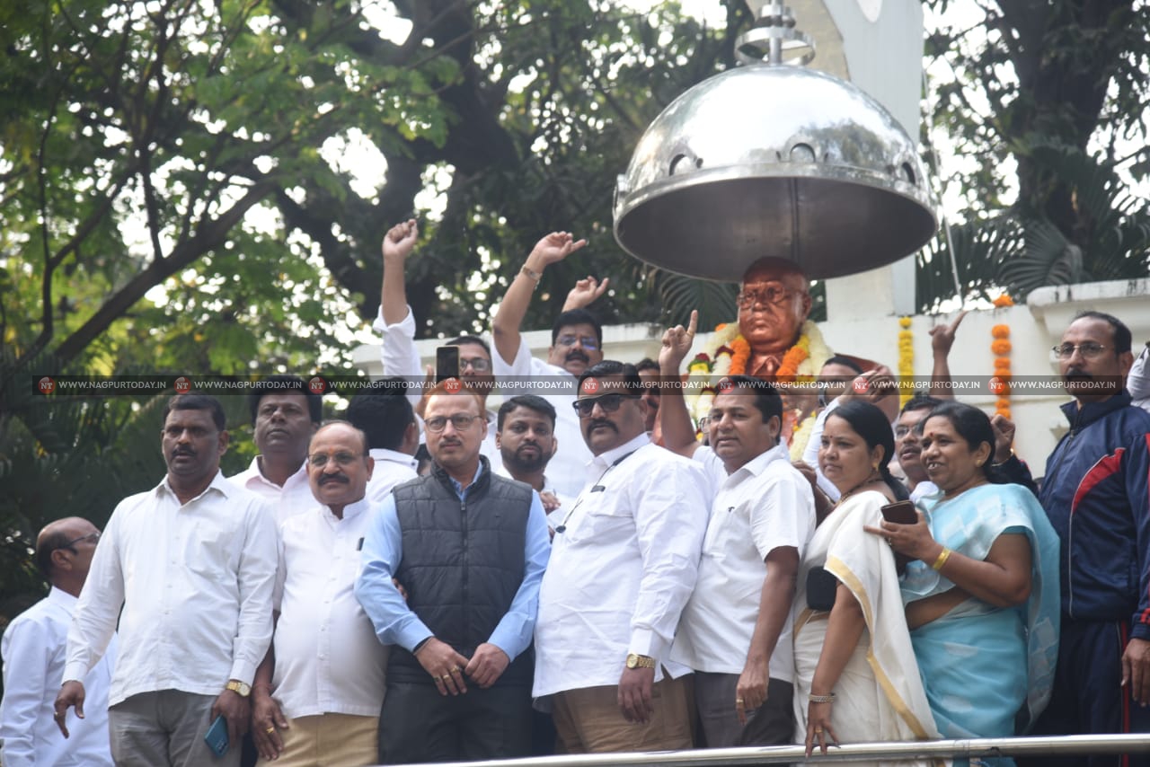 Nagpur Congress pays tribute to Dr. Babasaheb Ambedkar on ...