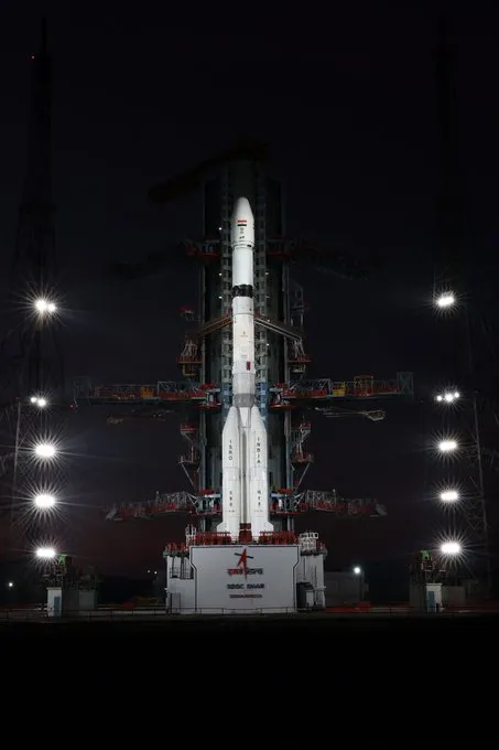 10-9-8... countdown for ISRO's 100th mission begins