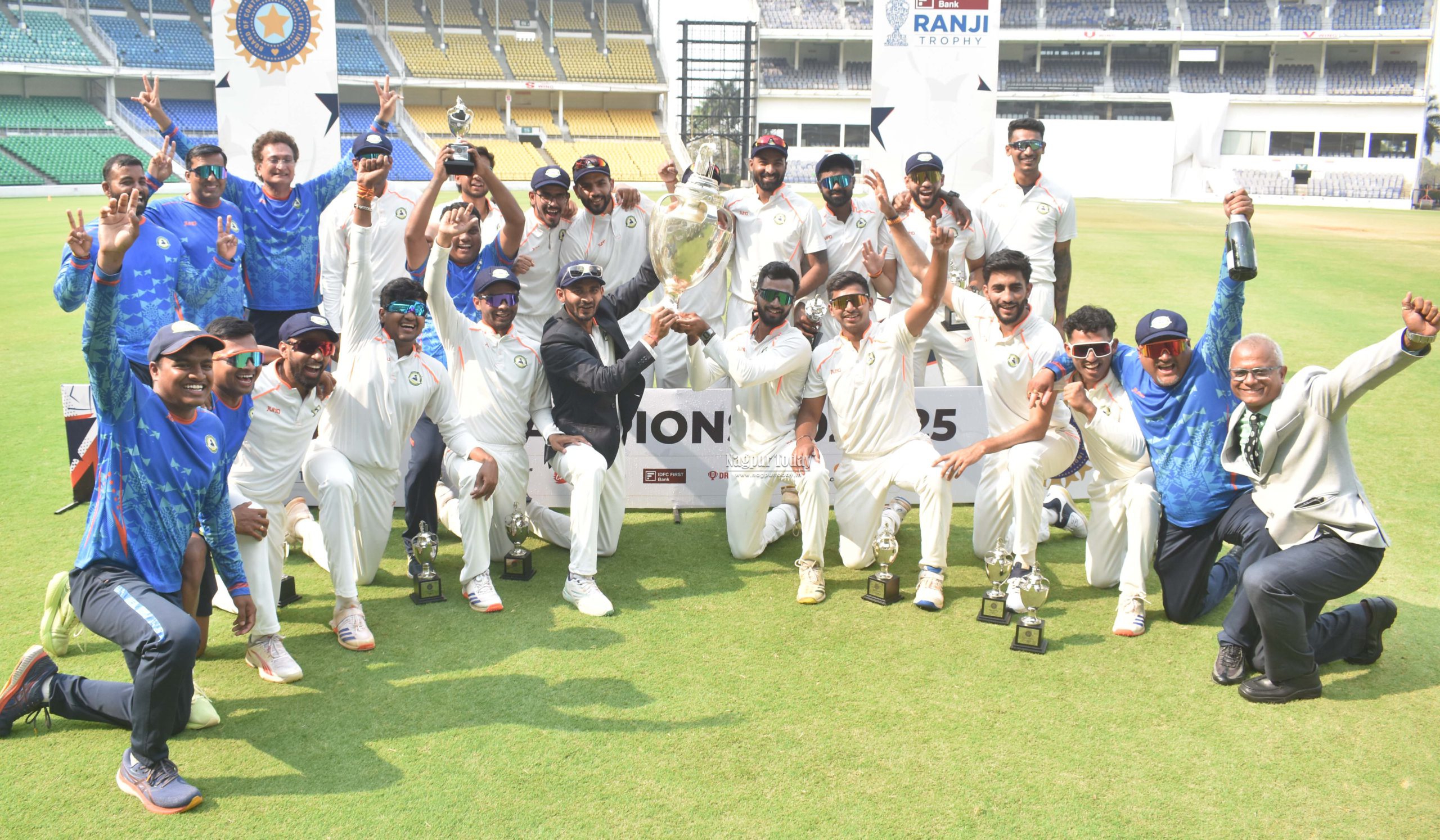 Ranji Trophy Final : Vidarbha win title after outclassing Kerala