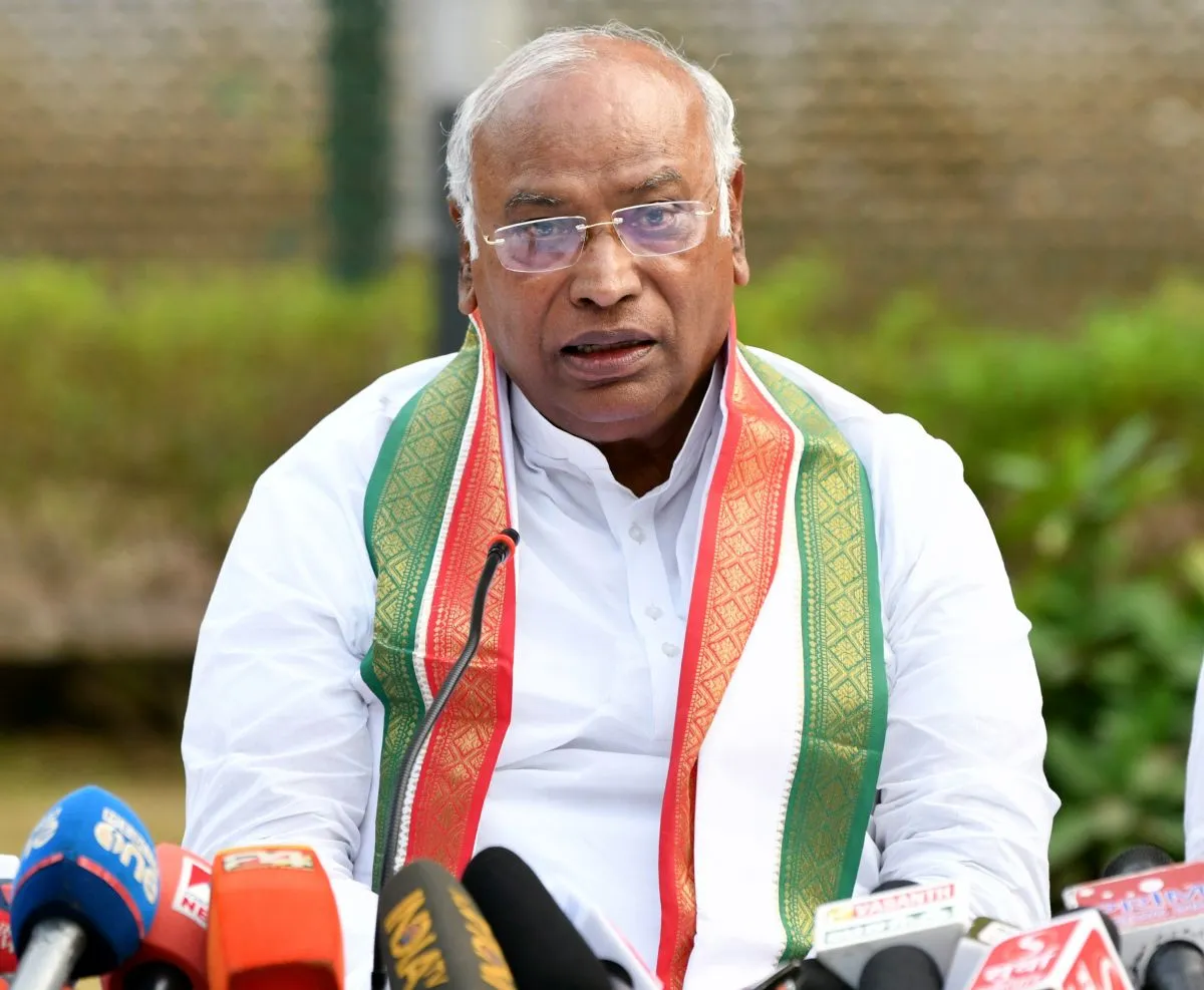 Maharashtra polls were won by fraud: Kharge