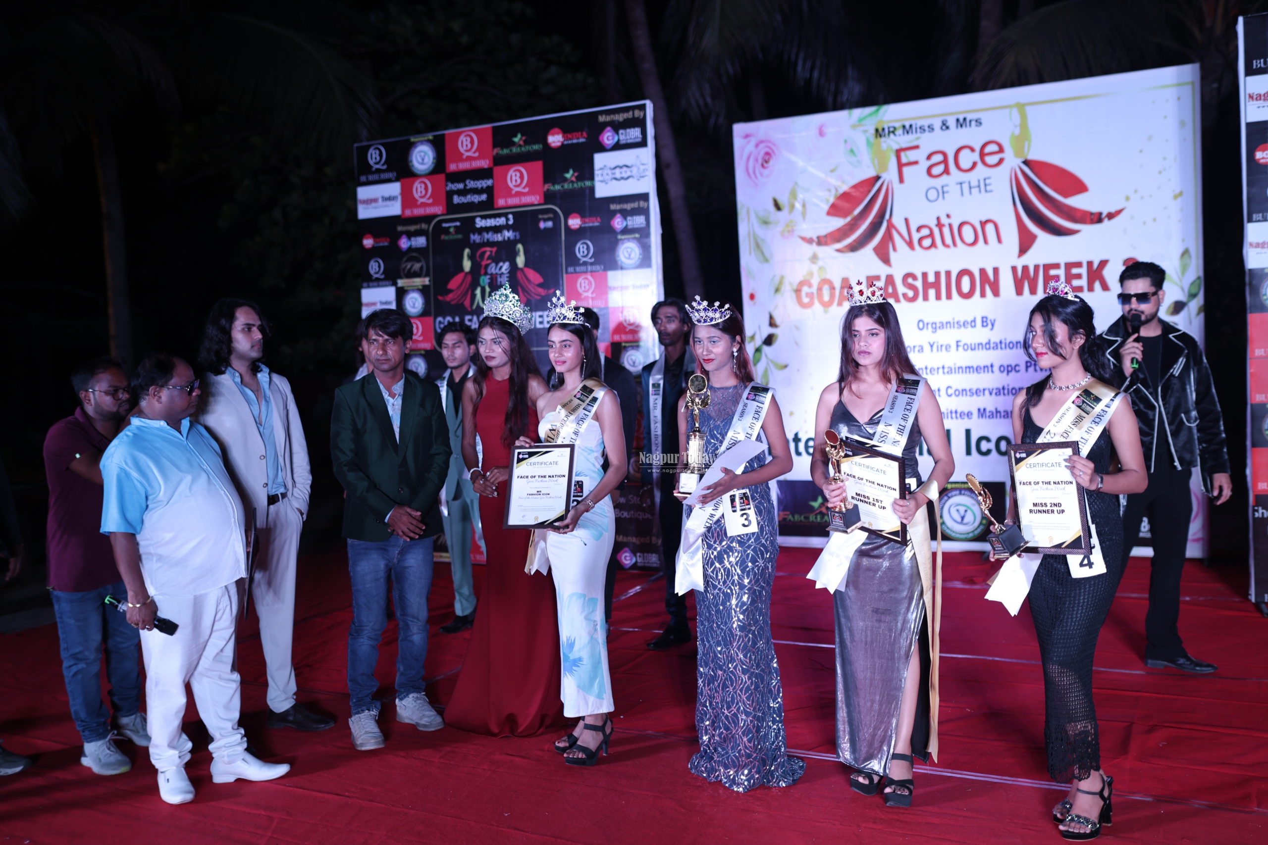 Glam Night in Goa: Mr. & Miss Face of the Nation Shine