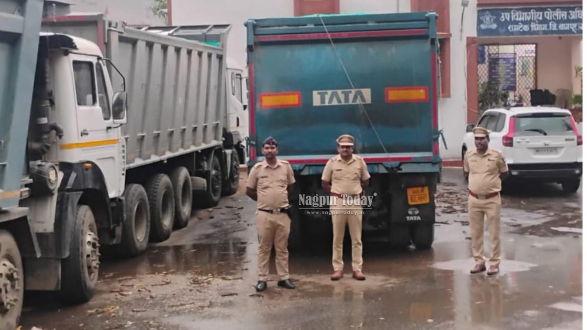 Major Crackdown on Illegal Mining in Ramtek; ₹4.28 Crore Worth Material ...