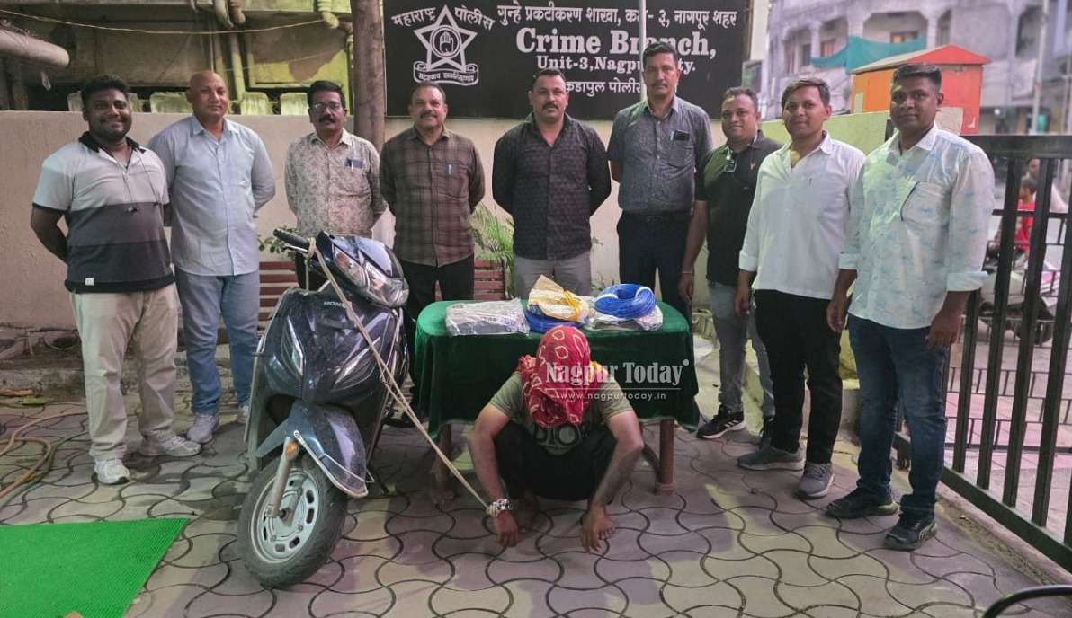 Wire theft ring busted in Nagpur, accused linked to 5 cases arrested