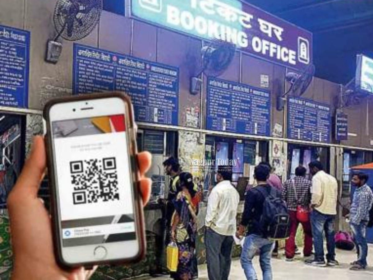 CR’s Nagpur Division leads in QR code-based ticket transactions