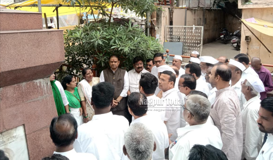 Nagpur Congress pays tribute to freedom fighters on August 9 Kranti Din