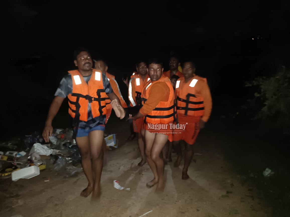 Nagpur SDRF Team Performs Daring Rescue Operations in Gadchiroli