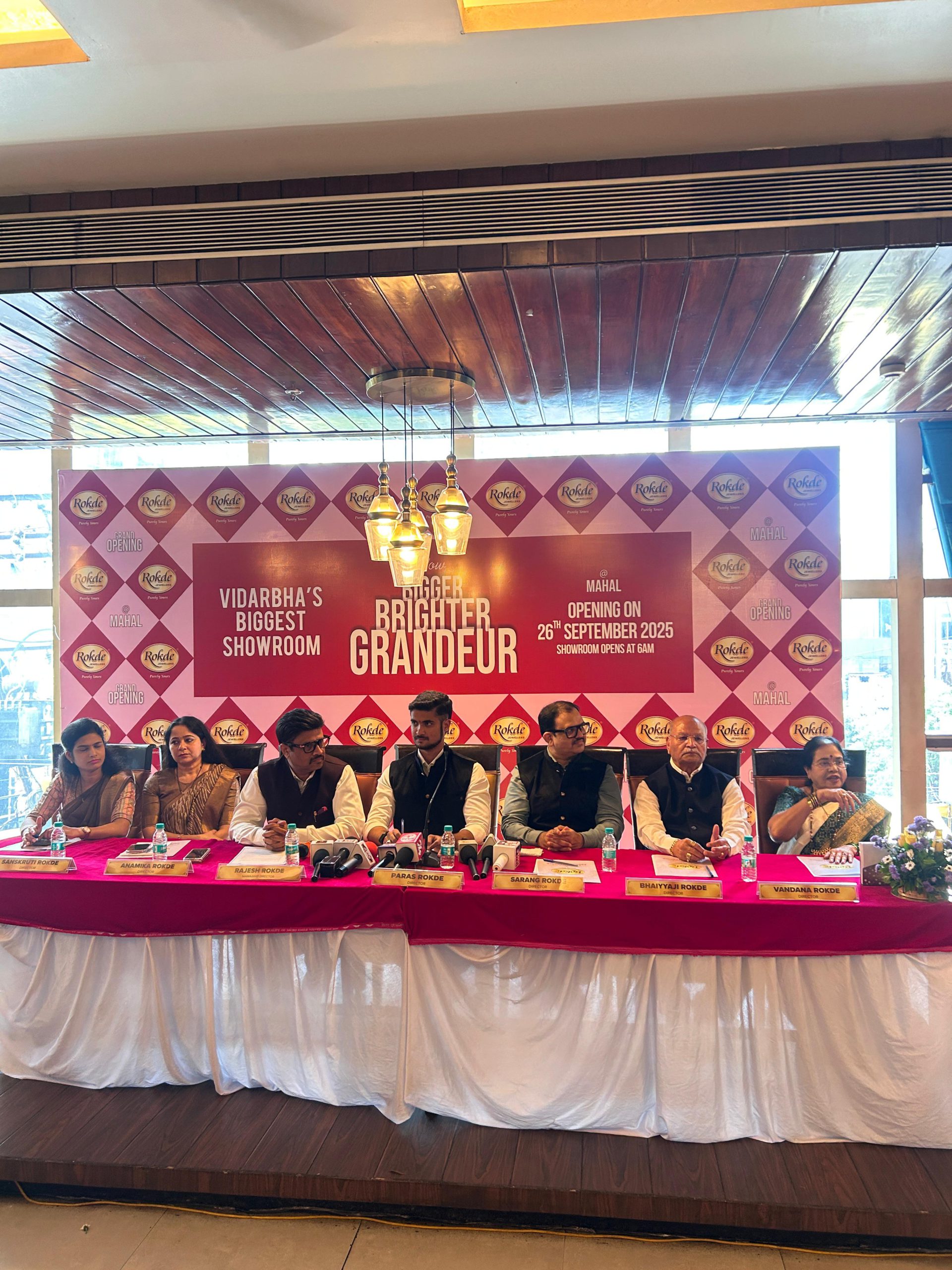 Rokde Jewellers to Unveil Vidarbha’s Largest Showroom at Mahal, Nagpur