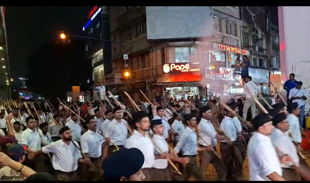 RSS Holds Early Path Sanchalan in Nagpur Ahead of Centenary Vijayadashami