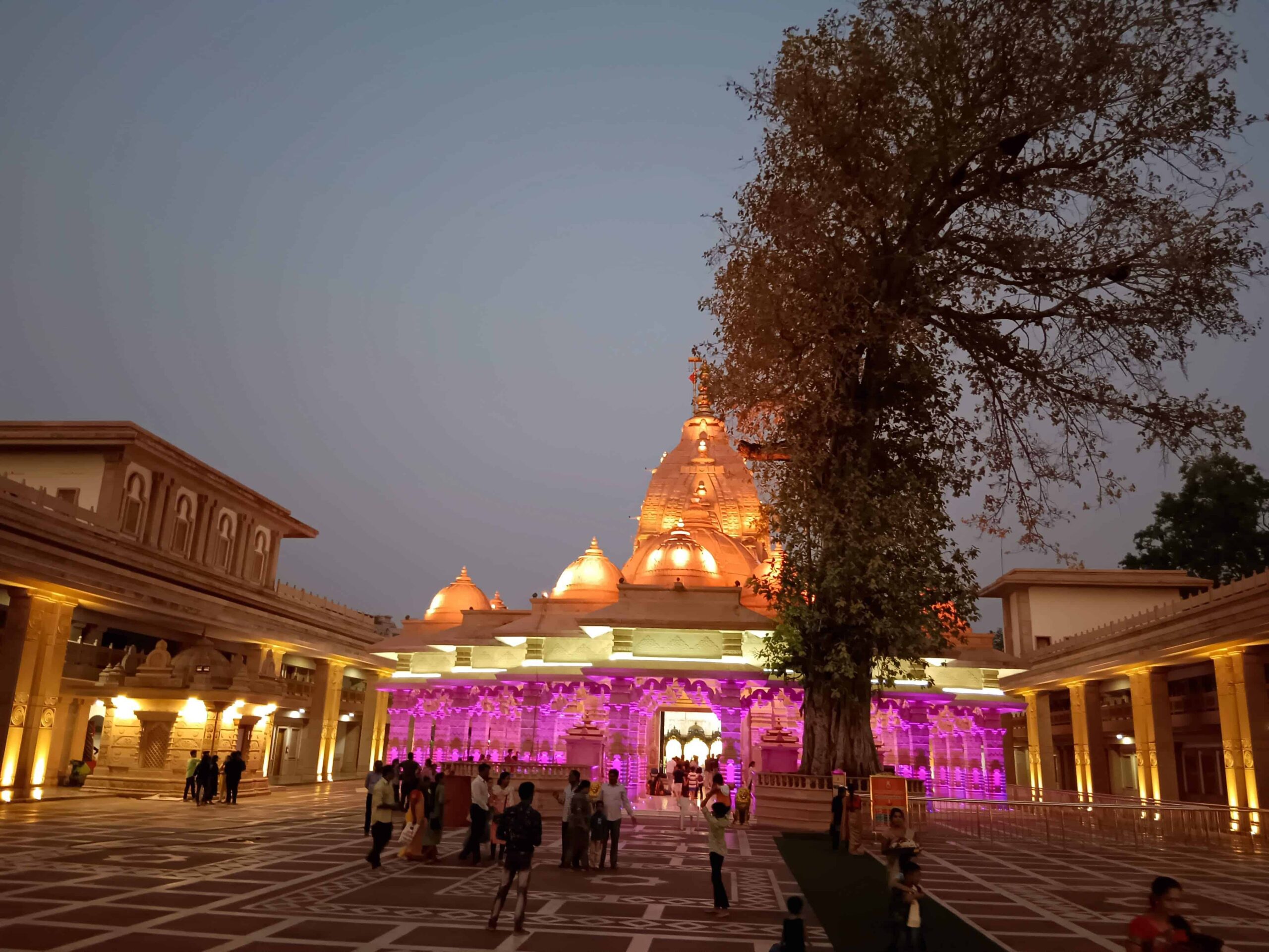 Traffic regulations in place at Koradi for Navratri