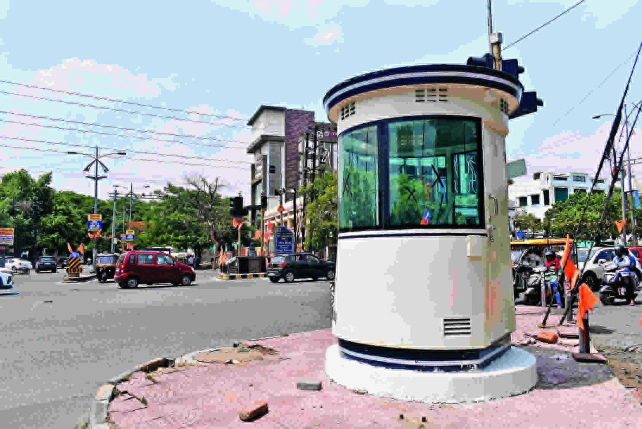 Nagpur’s smart police booths become white elephants – A waste of public ...