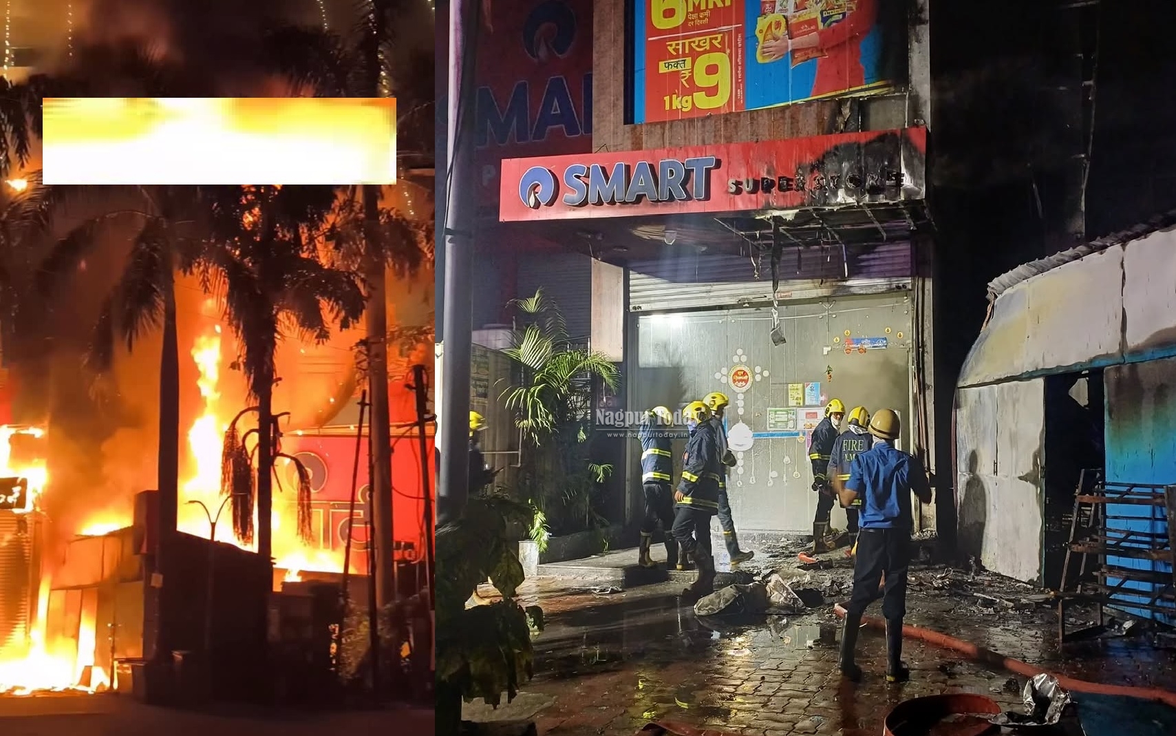 FIR Filed Against Reliance Smart Superstore After Laxmi Nagar Fire