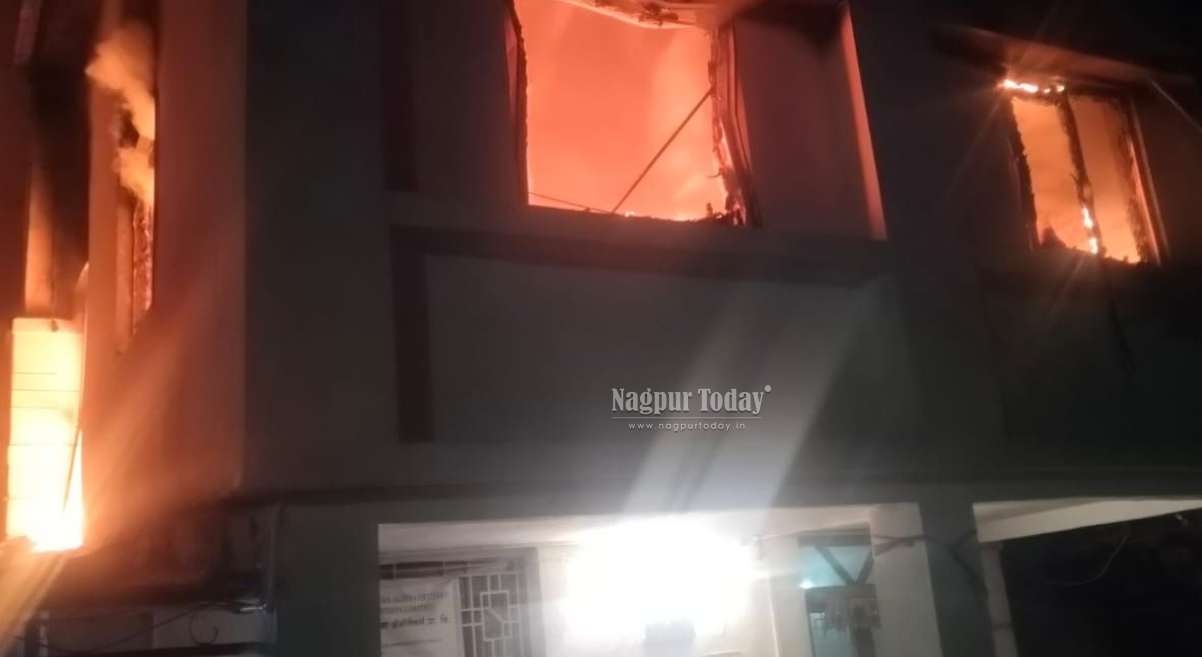 Fire guts Bubbles Kids Play Zone near Kadbi Chowk; property worth ₹1.5 ...