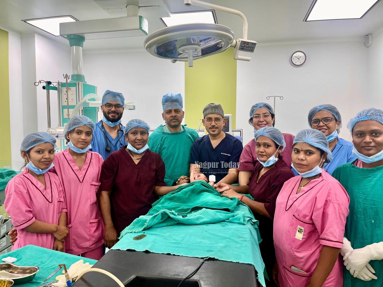 SMHRC Performs Breakthrough Surgery on 2-Day-Old Baby