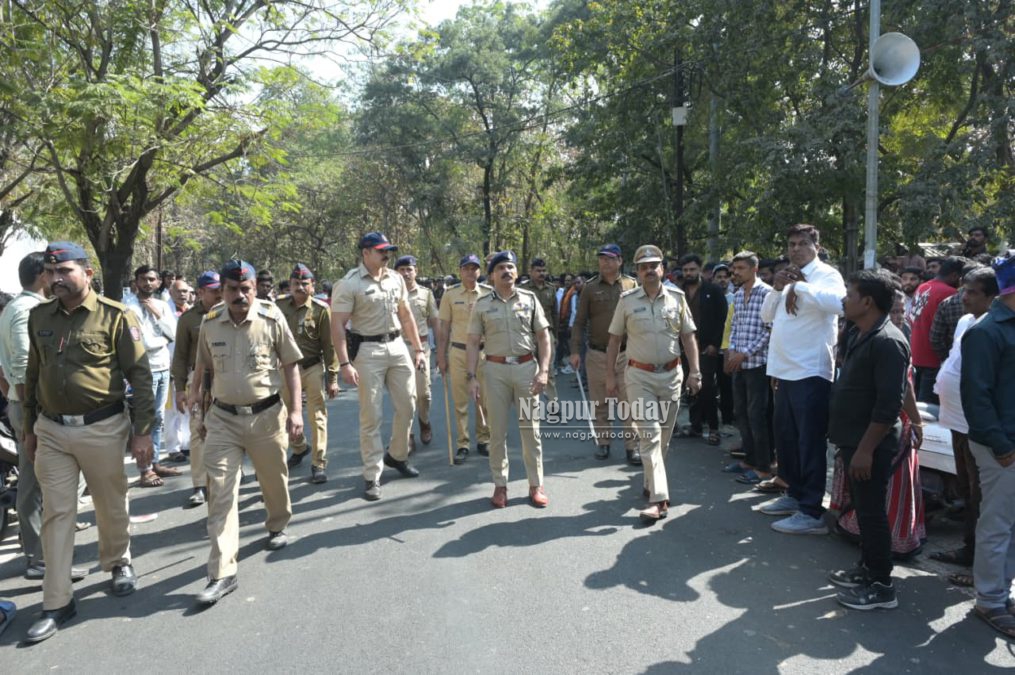 Nagpur City Police Successfully Manage Security During NMC Vote Counting