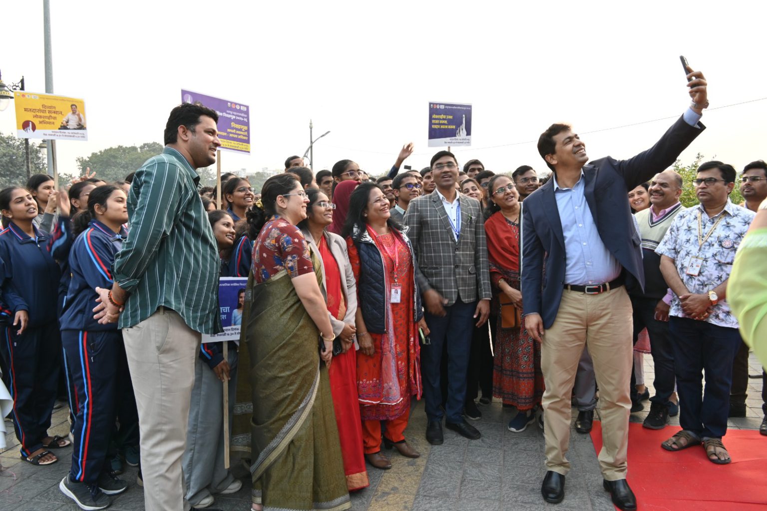 Selfie Points Turn City Hotspots Into Voter Awareness Hubs Ahead of NMC ...