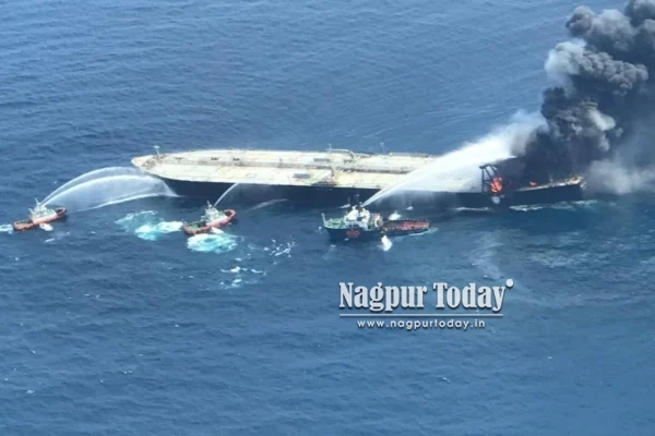 Fire reported on oil tanker with 24 Indian seafarers; all safe