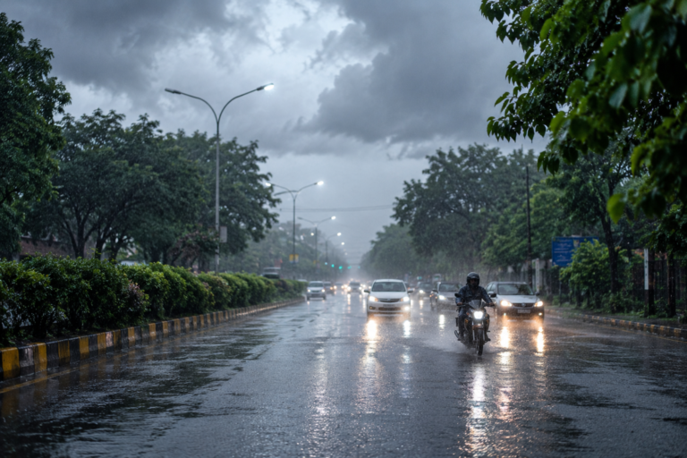 Monsoon finally arrives in Nagpur