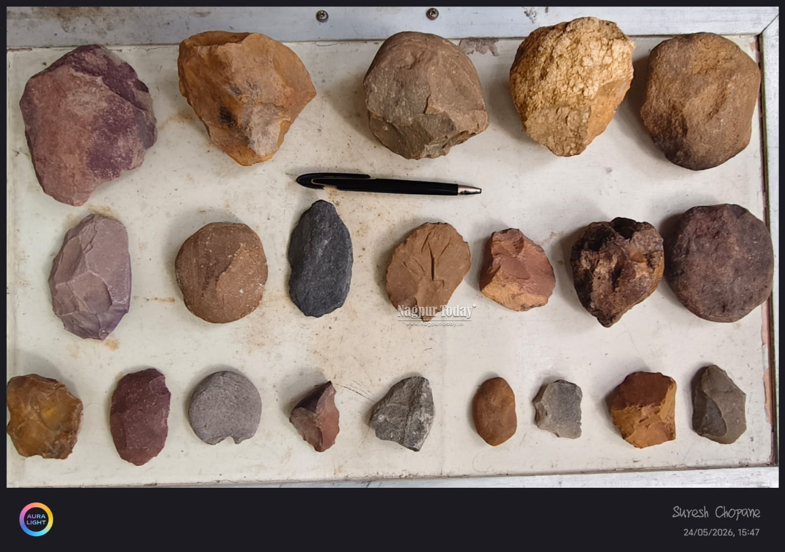 Researcher claims discovery of Chandrapur's ancient settlement at Bor Rith